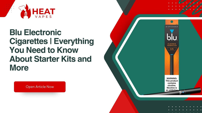 Blu Electronic Cigarettes | Everything You Need to Know About Starter ...